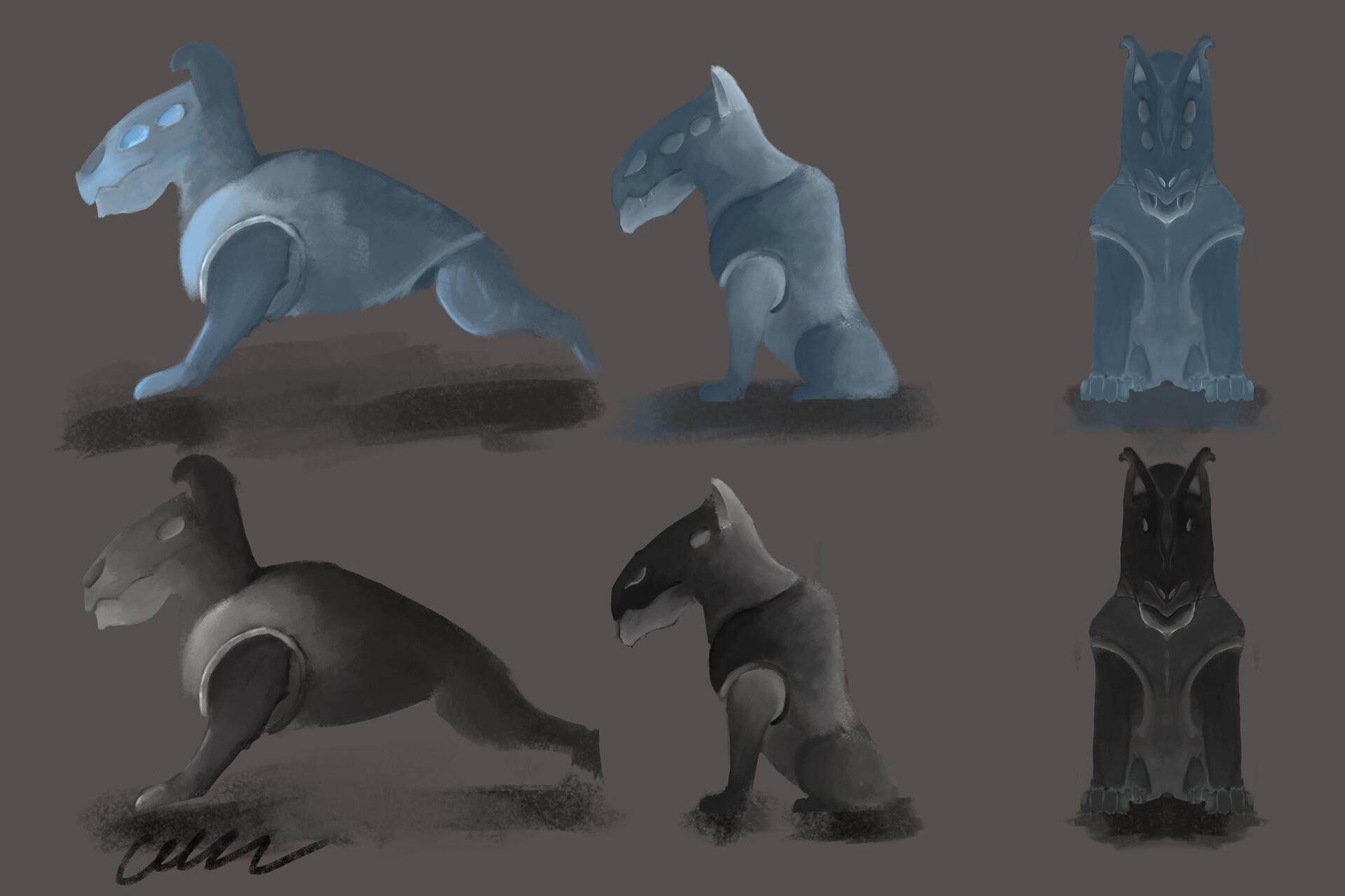 ArtStation - Spectral/Demon Dog