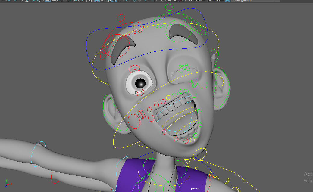 ArtStation - Facial rigging