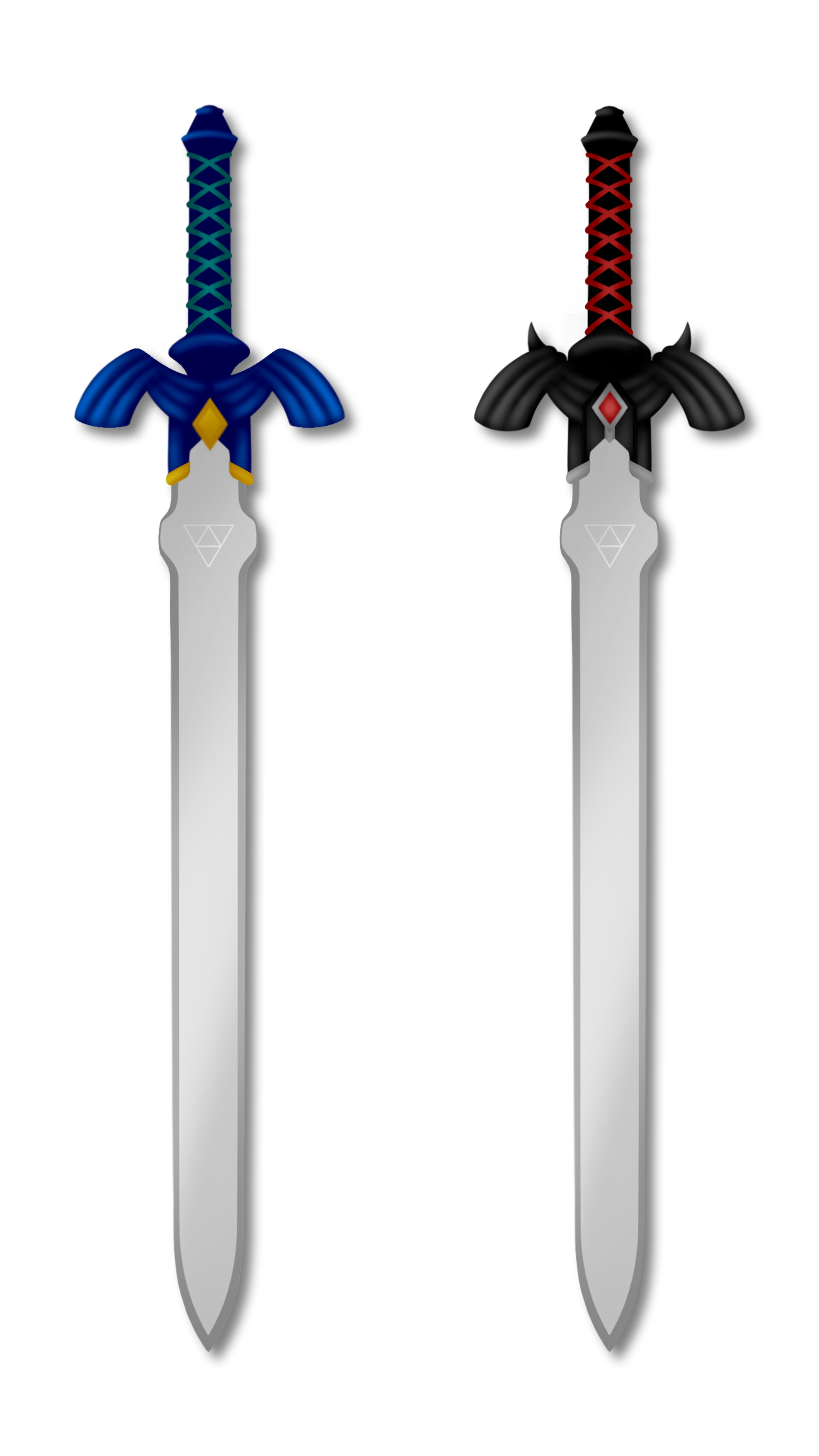 ArtStation - Study of Two Swords