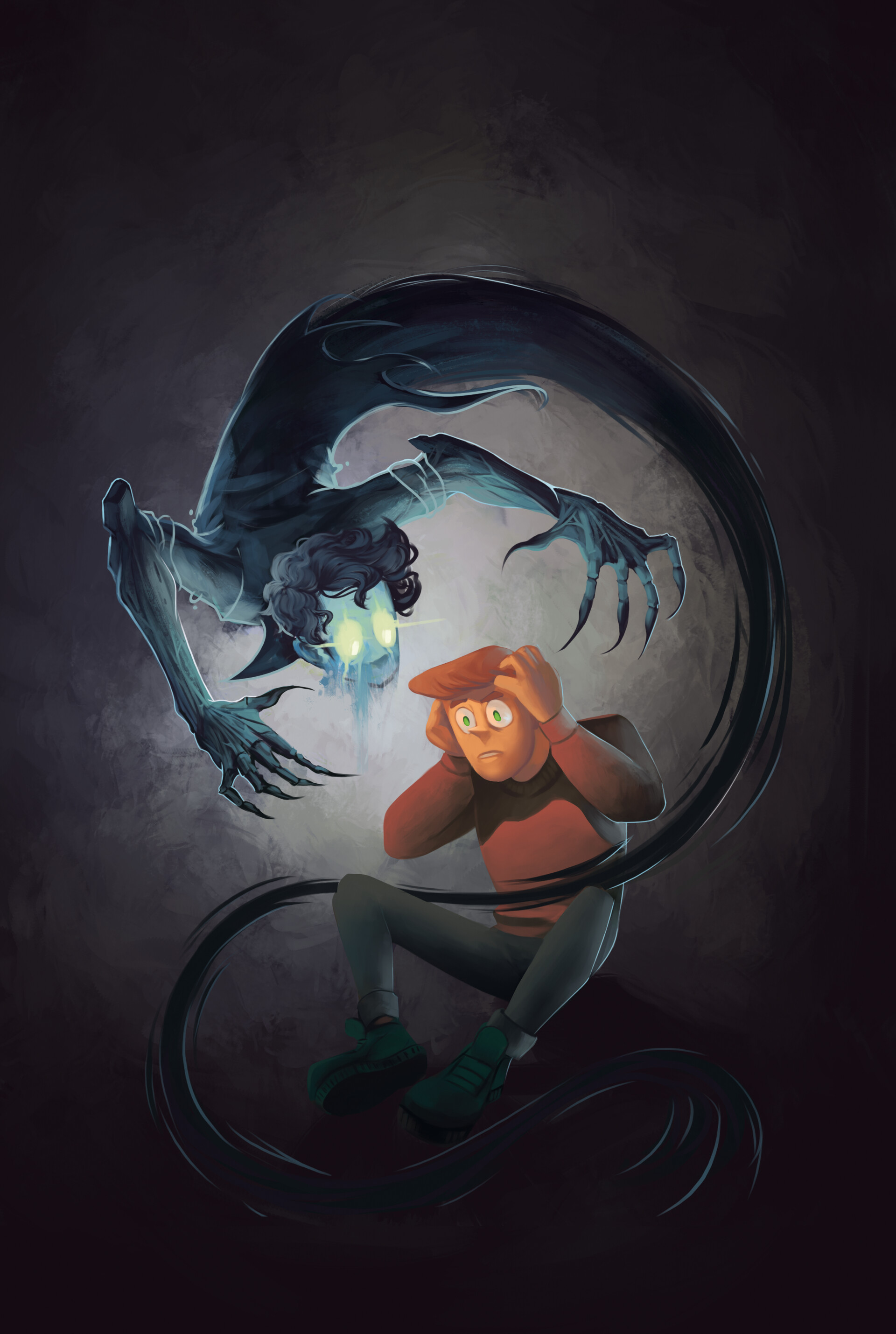 ArtStation - Poster for "My student spirit" ("Дух моей общаги")