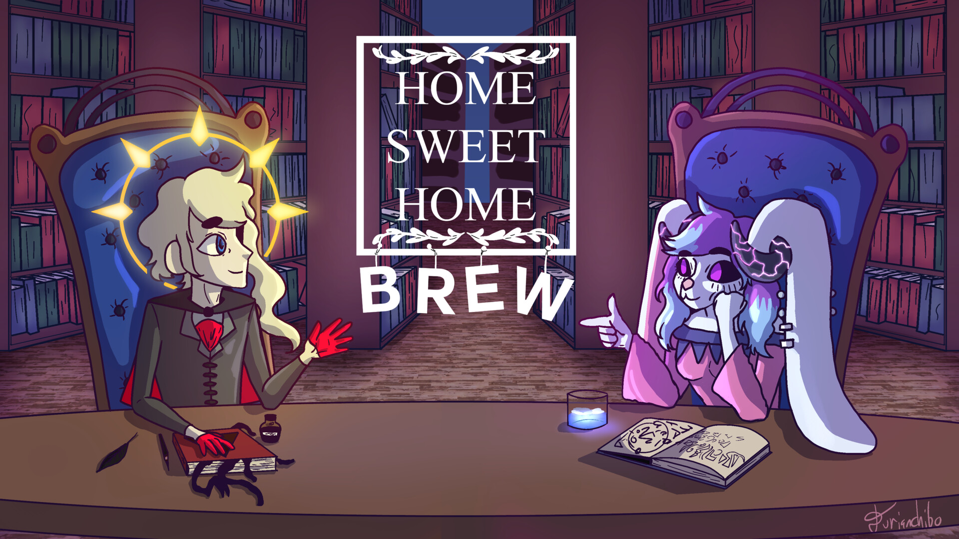 ArtStation - Home Sweet Homebrew (Youtube Channel Art)