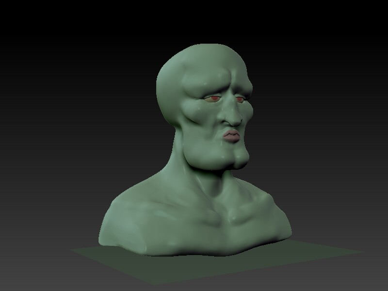 ArtStation - Handsome Squidward