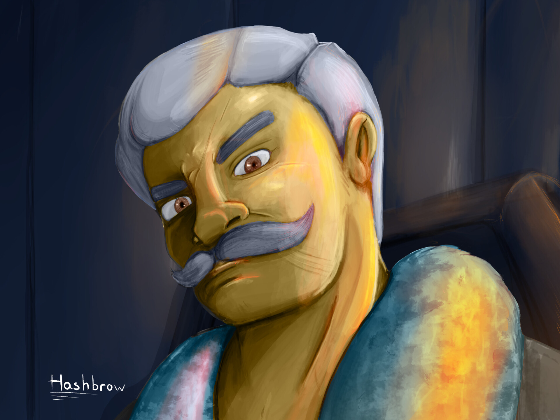 ArtStation - Character Concept Art - Grandmaster Connan