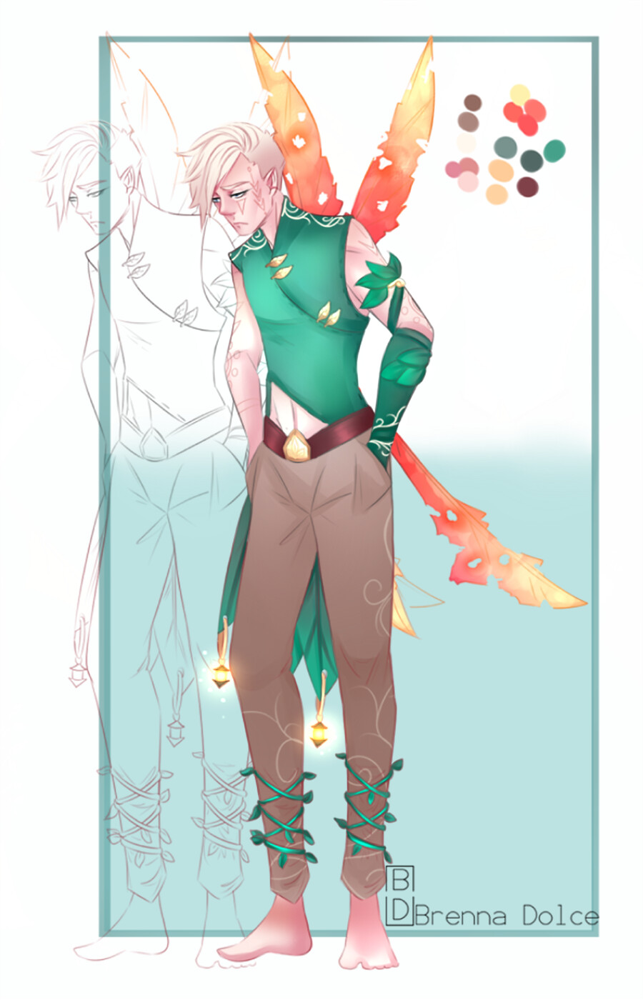 ArtStation - Bell - D&D NPC Concept