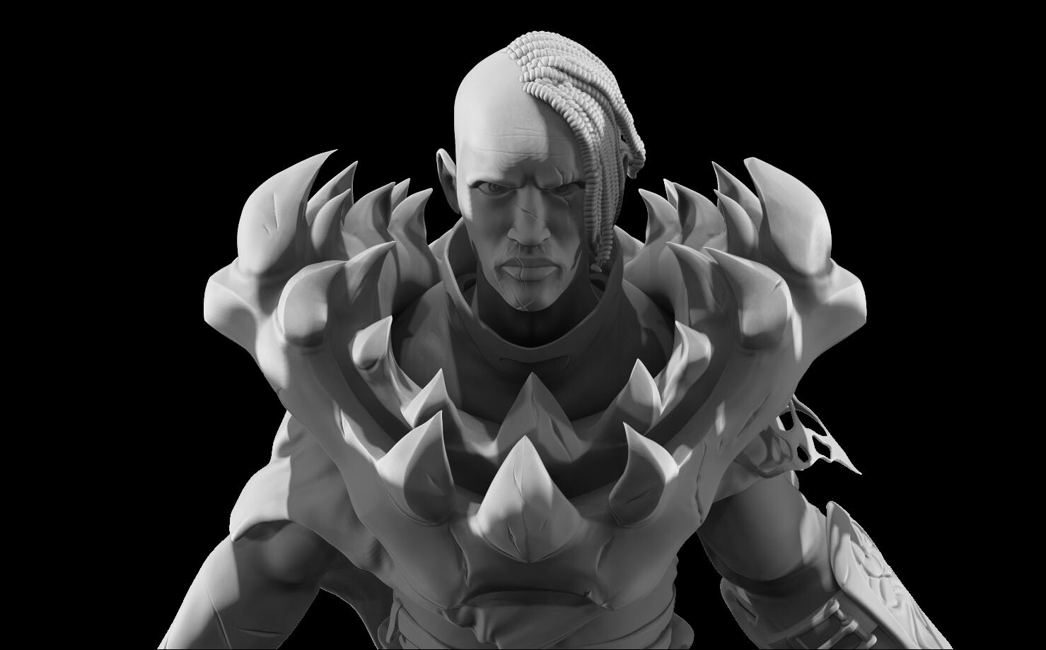 ArtStation - Pike fan art sculpt (league of legends)