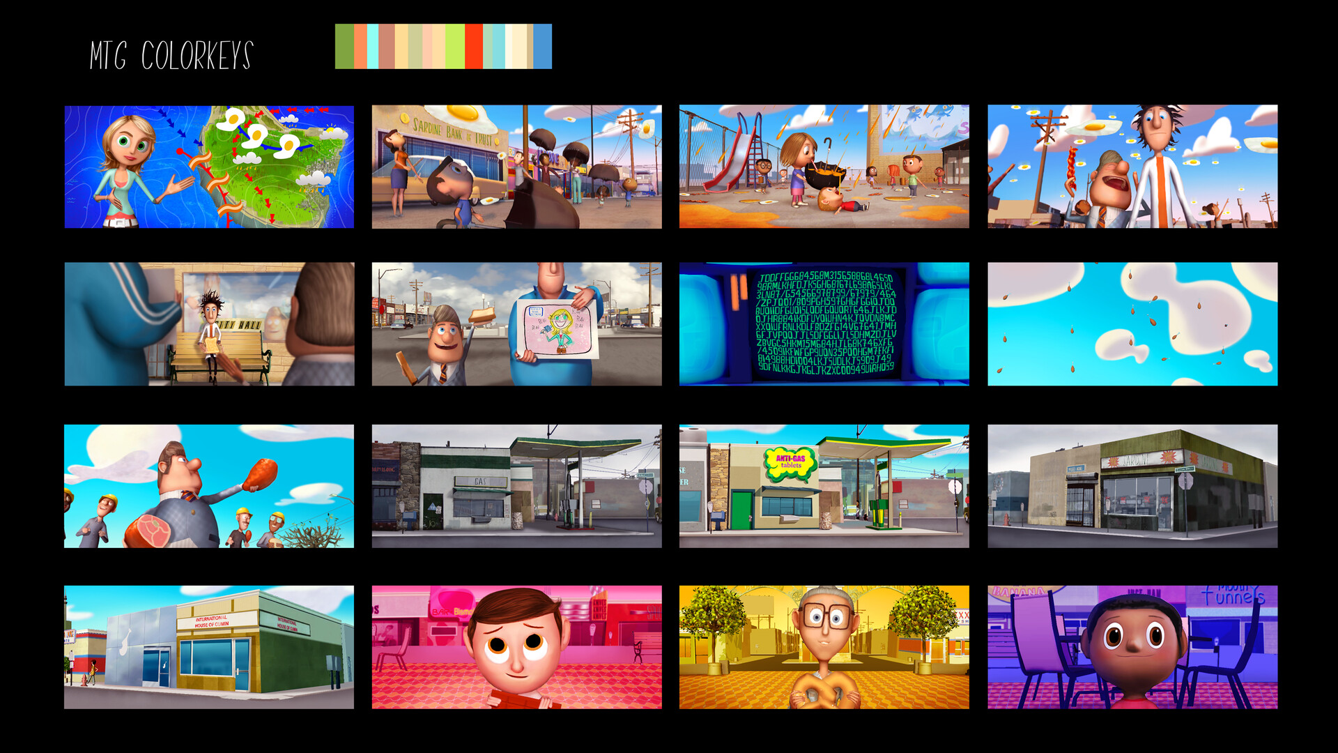 Cloudy With A Chance Of Meatballs 2 Coloring