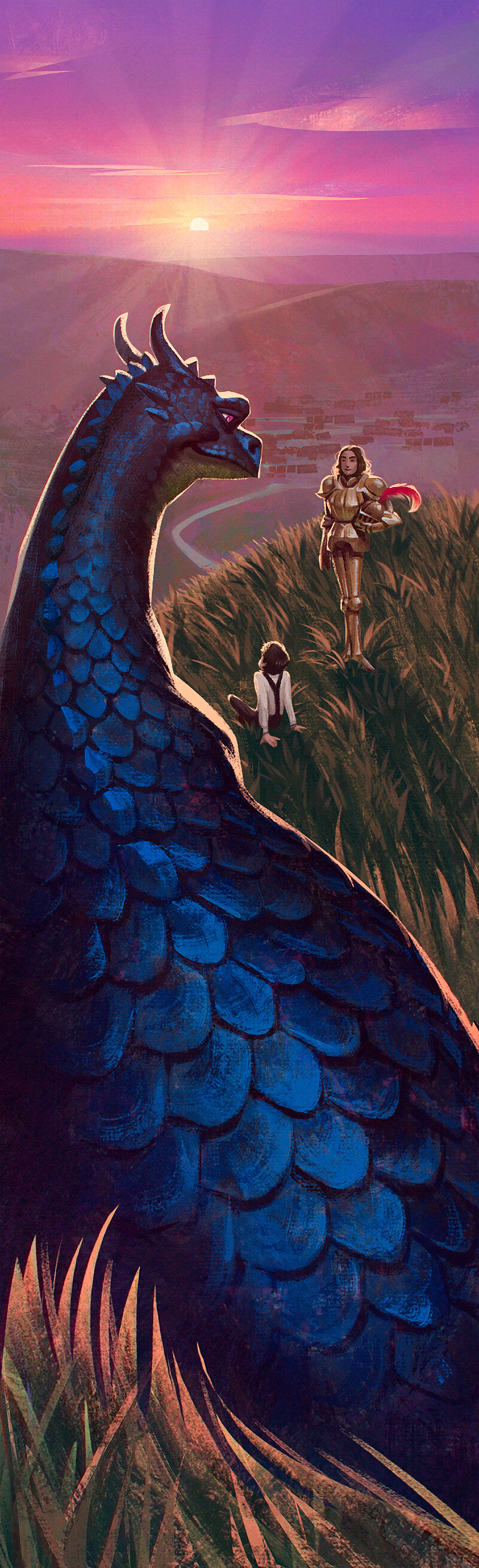 ArtStation - The Reluctant Dragon