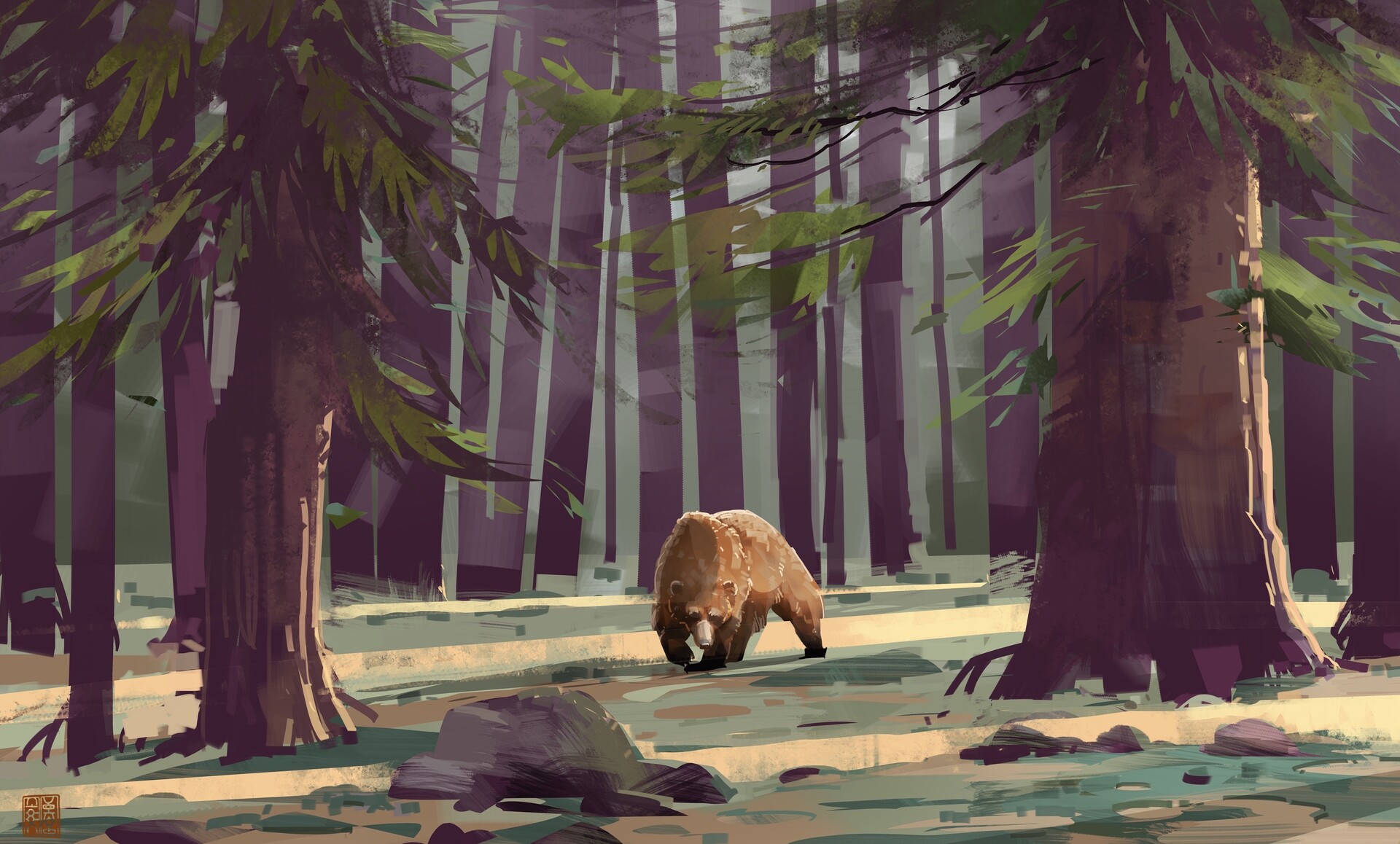 ArtStation - Grizzly Bear