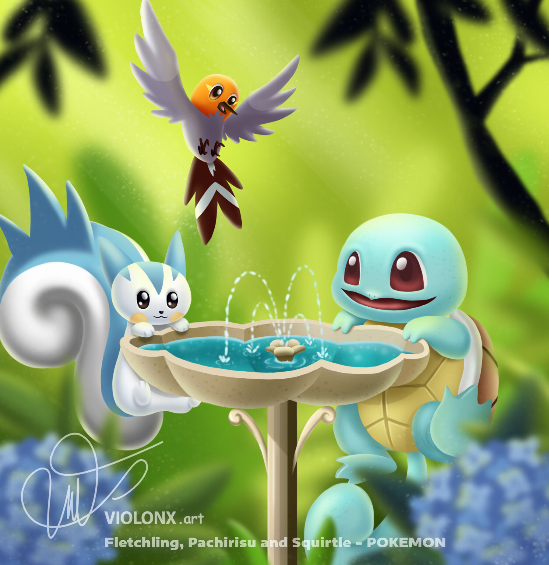 ArtStation - Pokemon Fan art