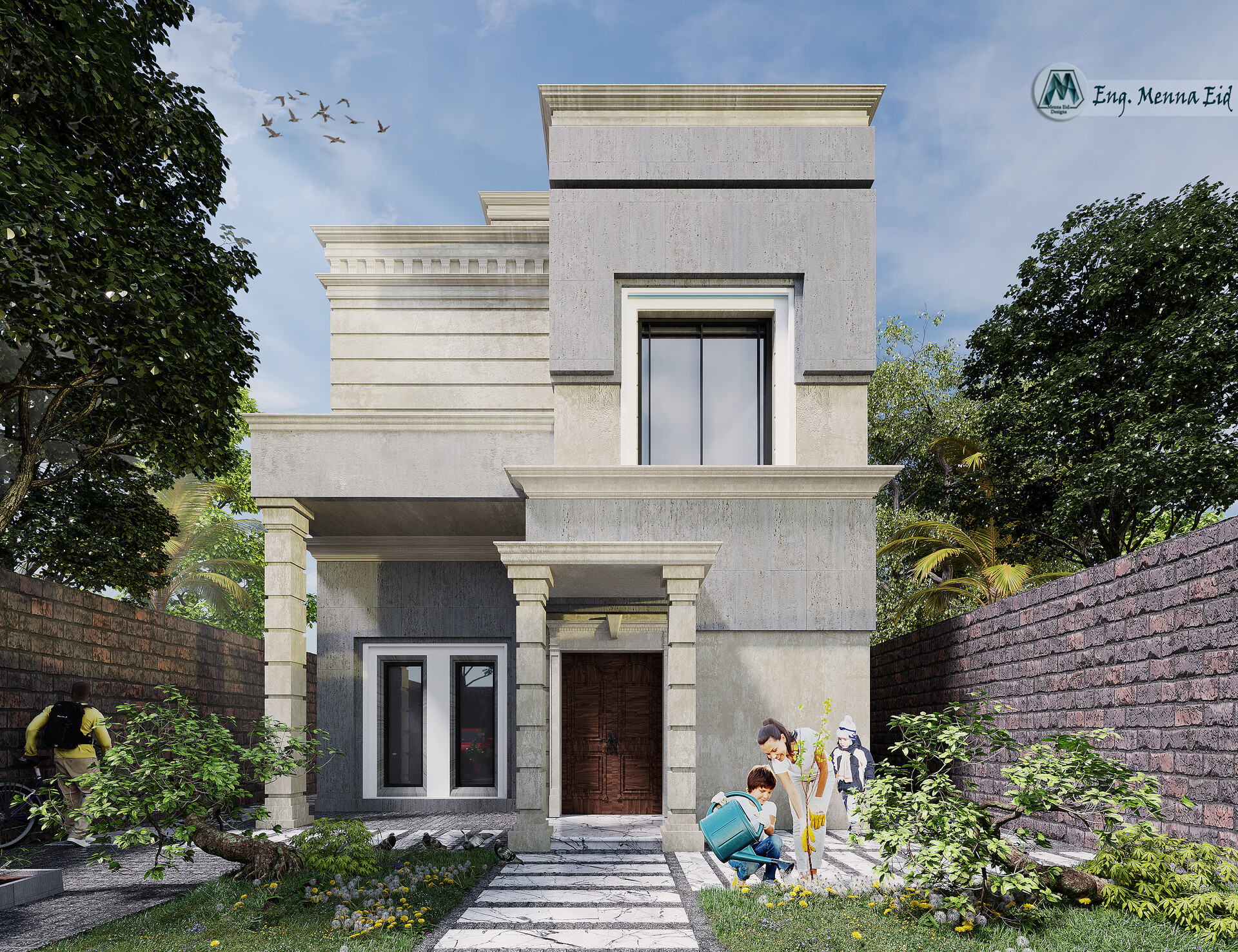 ArtStation - NEO CLASSIC -EXTERIOR