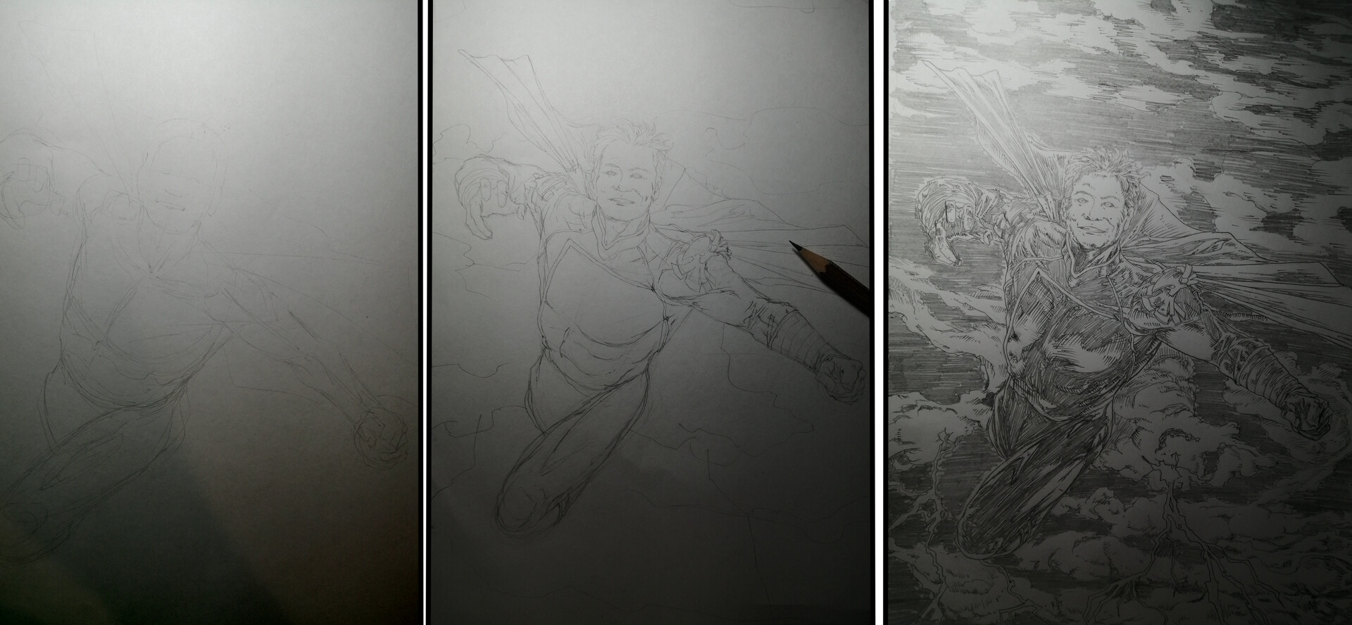 ArtStation - Homelander drawing