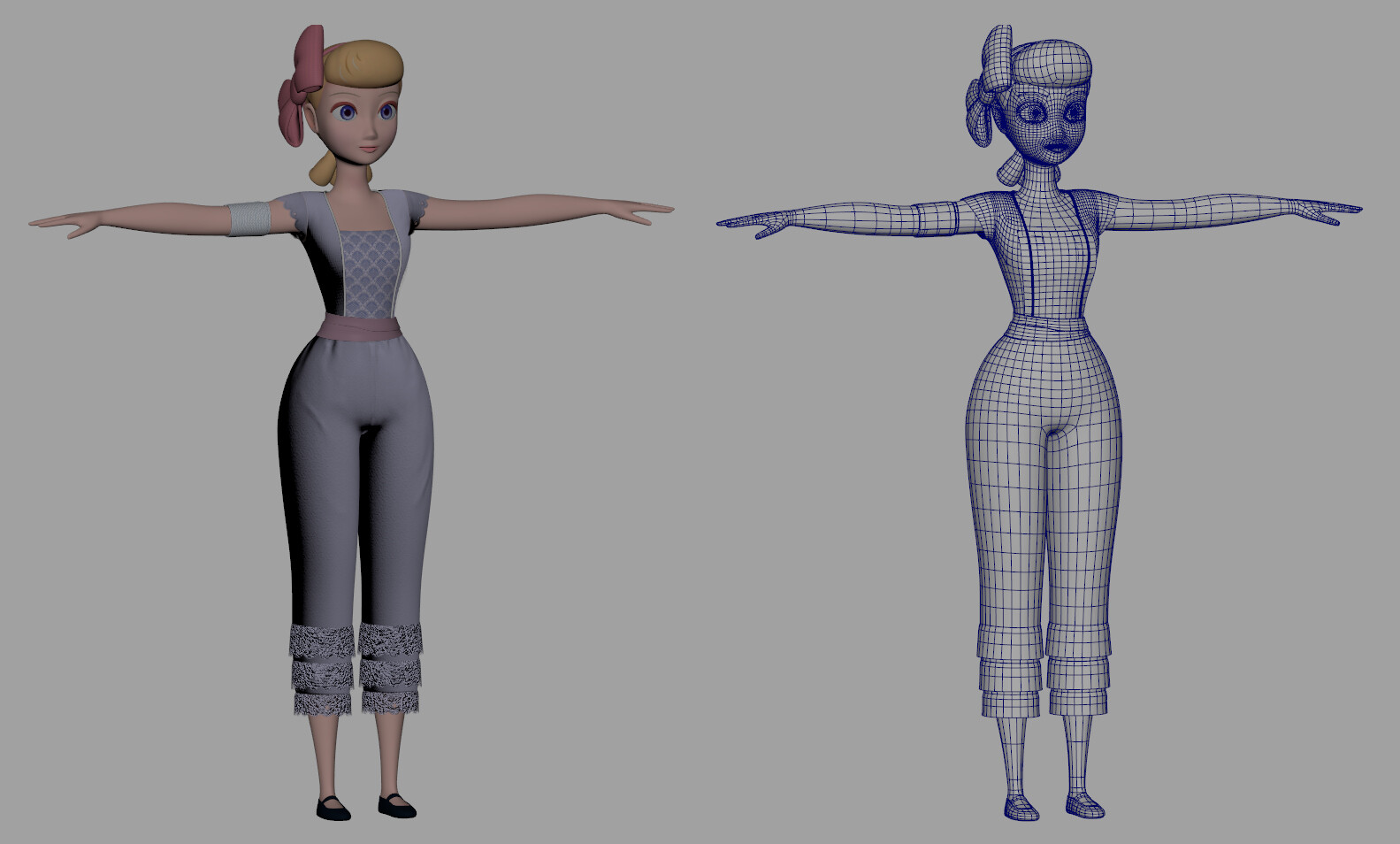 Takahiro Shima - Bo Peep - 3D Model