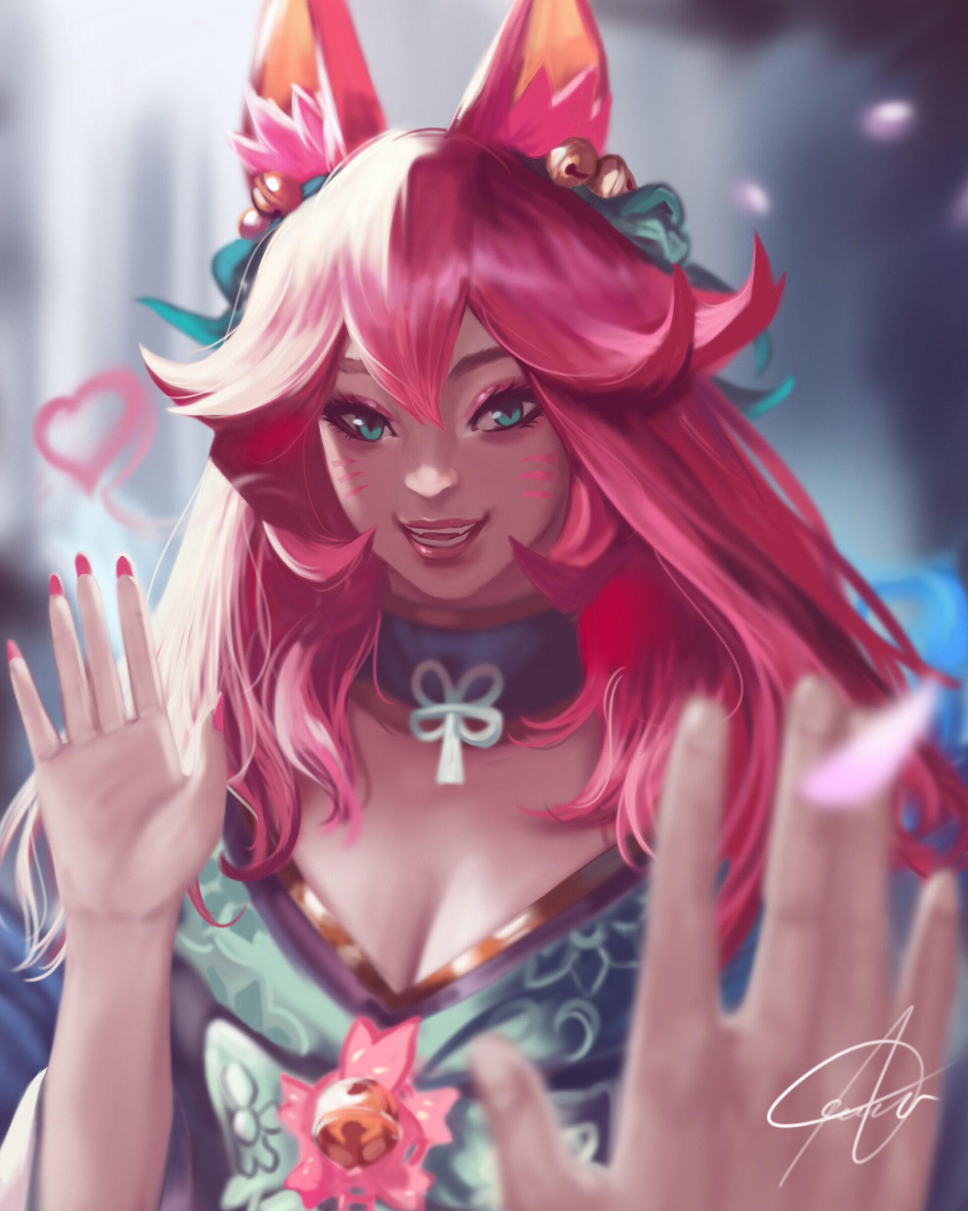 ArtStation - Spirit Blossom Ahri
