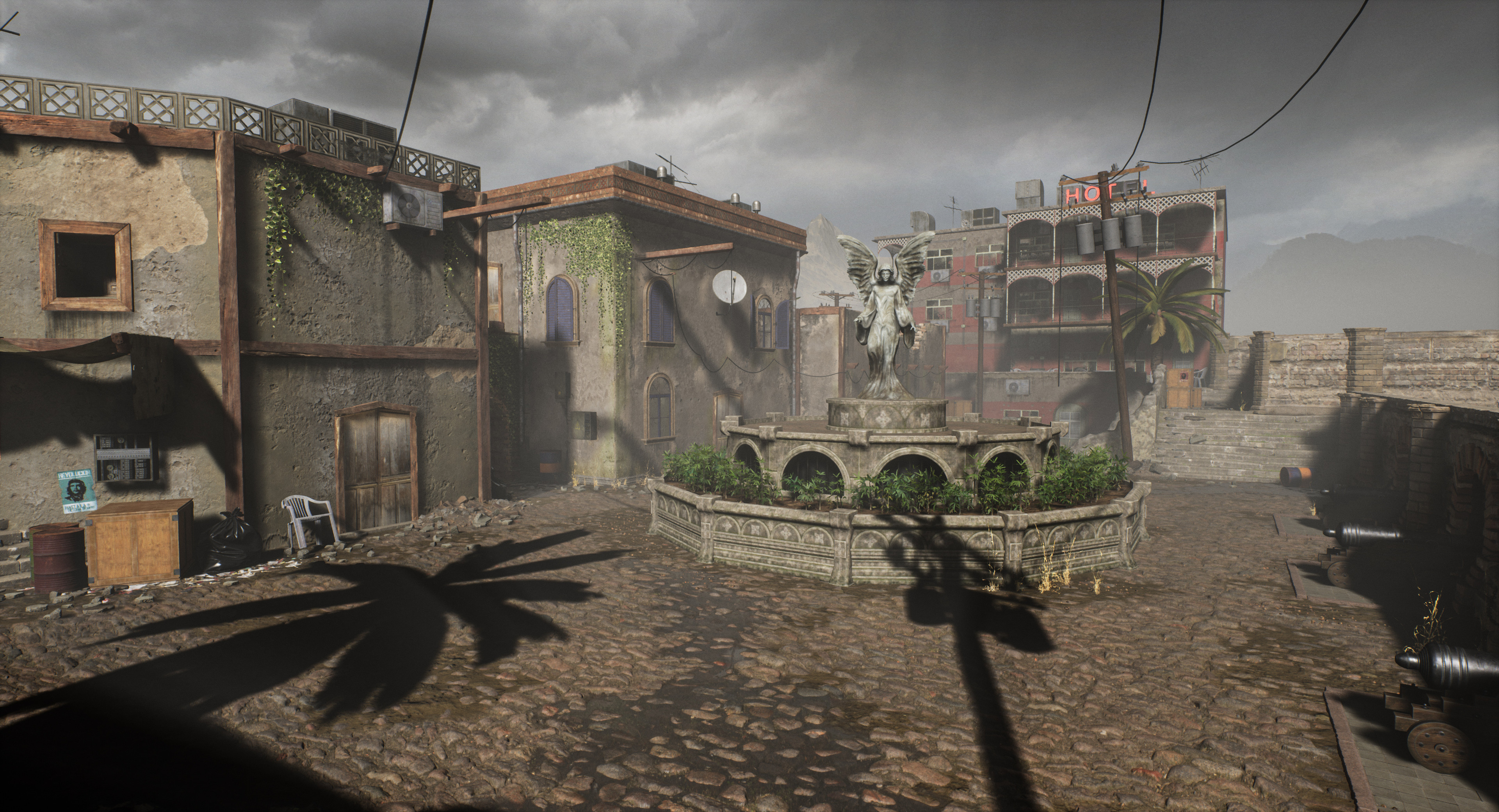 Tobias Hofmann - COD-Seatown Map in UE4 - Own version