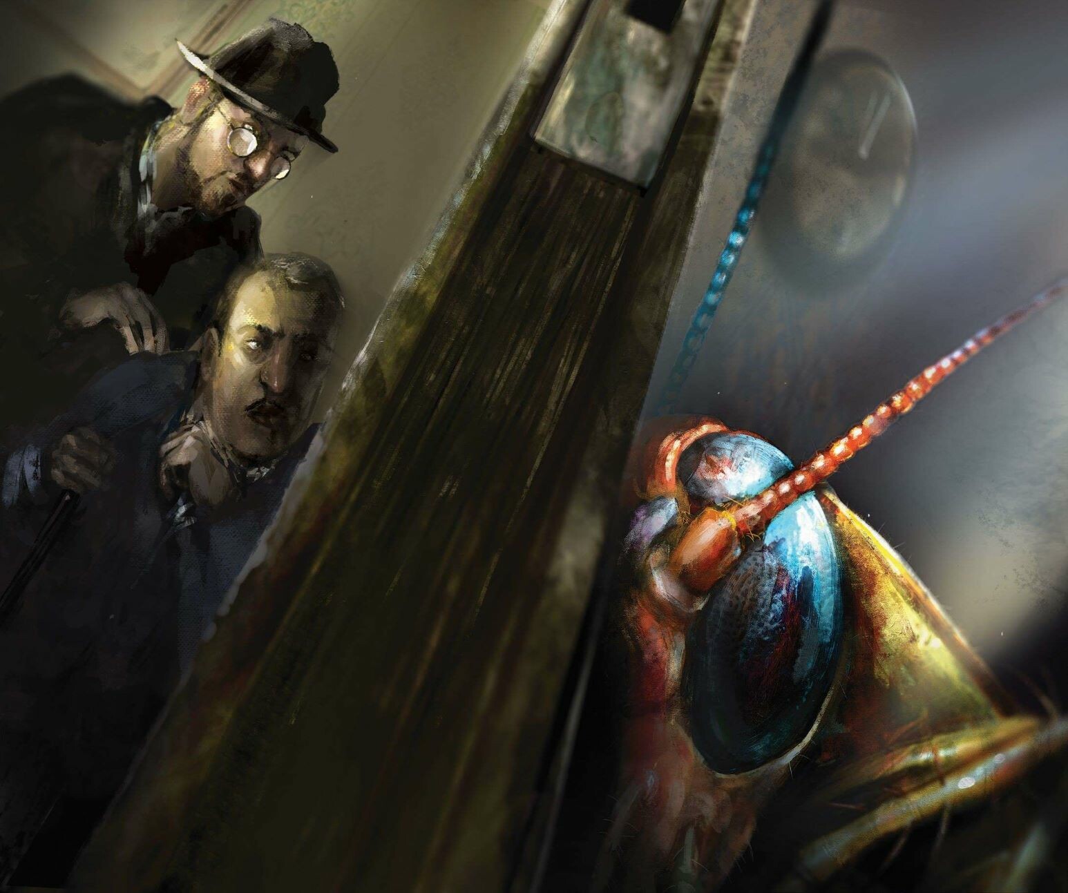 ArtStation - Illustrations for Franz Kafka's The metamorphosis