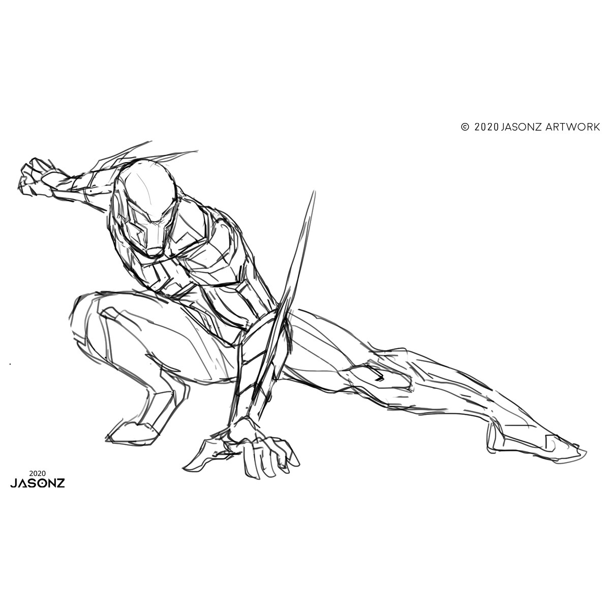 blue spider man coloring pages