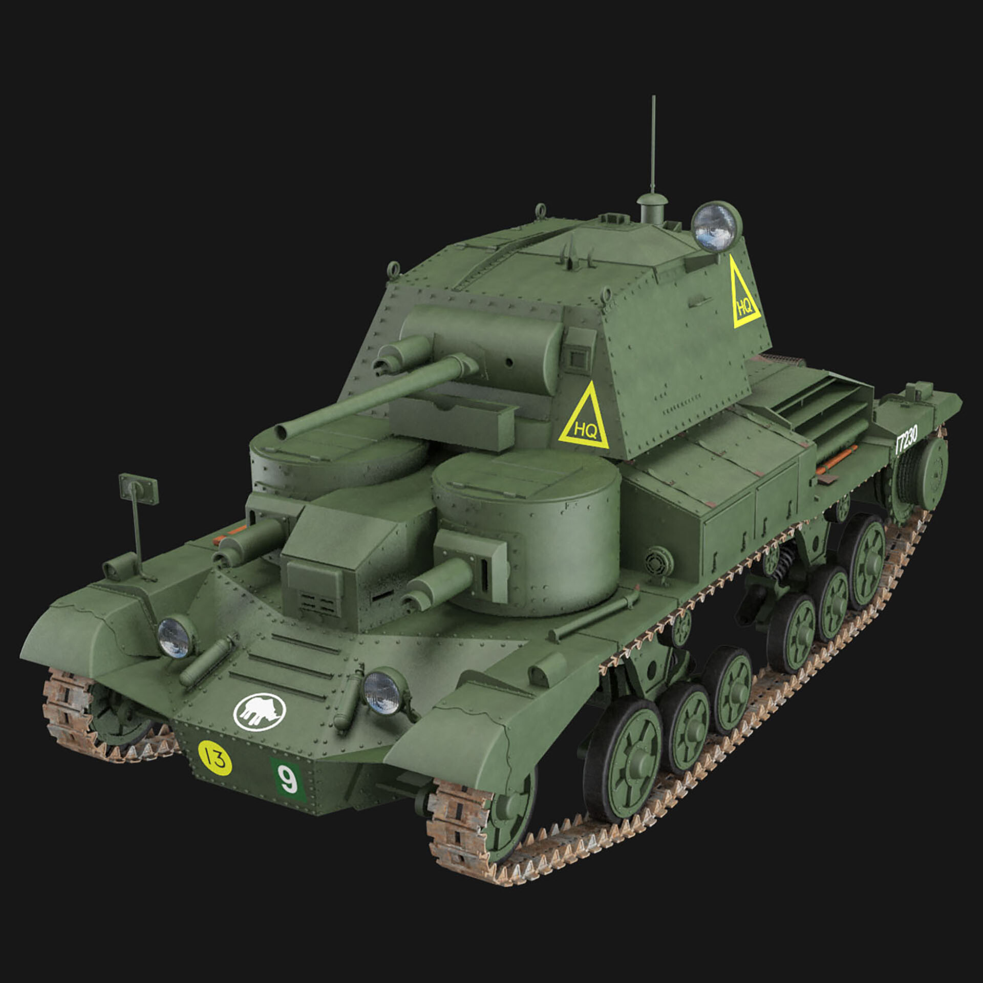 ArtStation - Cruiser Mark I A9