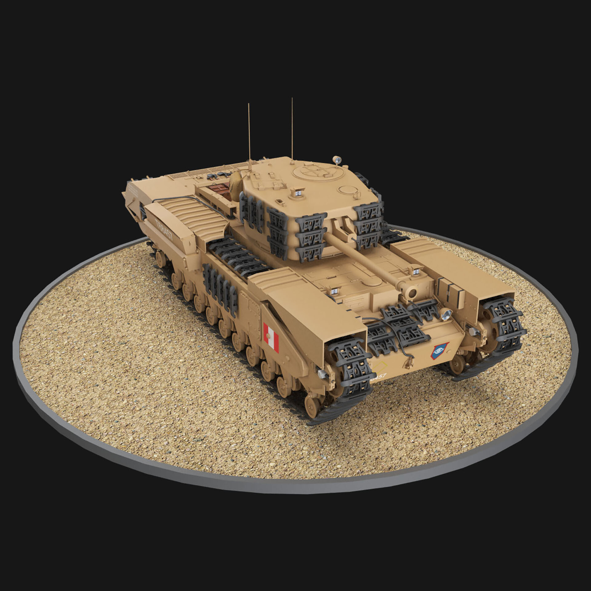 ArtStation - Infantry Tank Churchill Mark IV