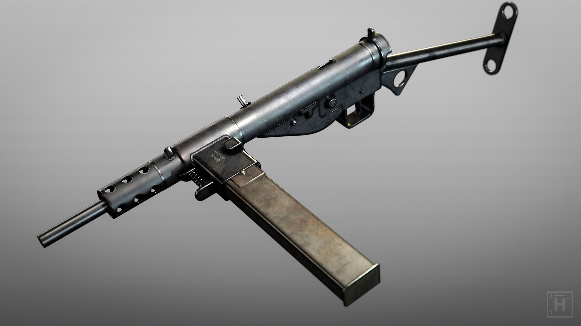 Kameron Brooks Portfolio - STEN Submachine Gun