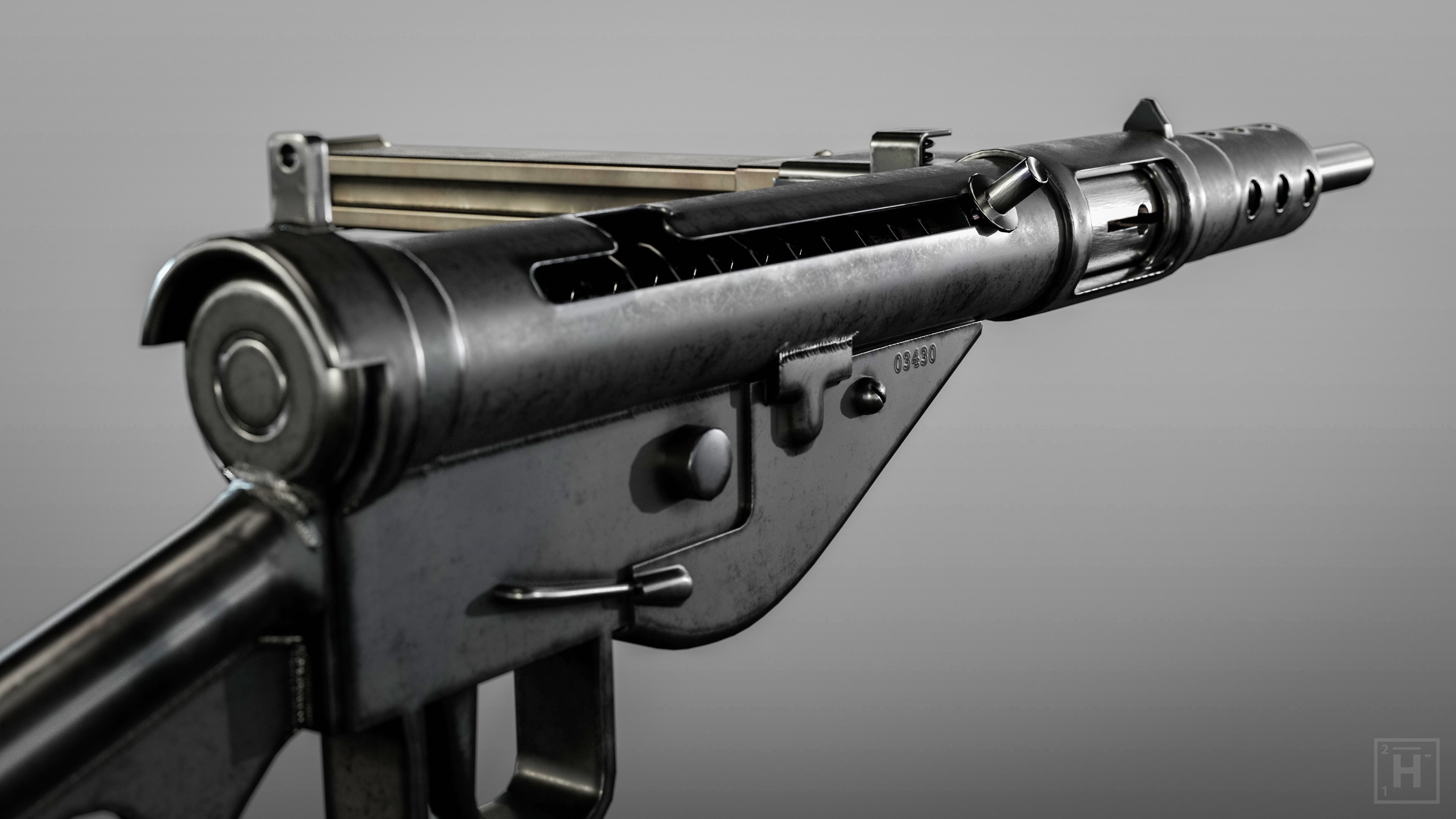 Sten Submachine Gun