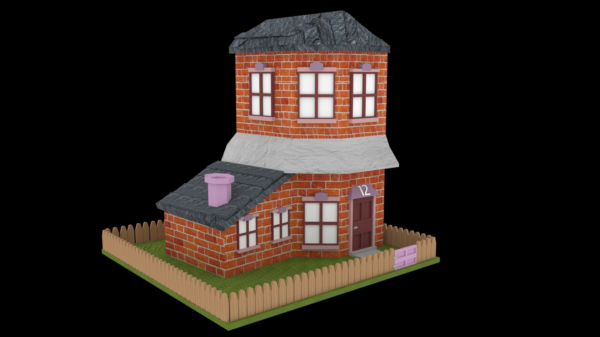 ArtStation - Welcome to Number 12: Game prop Building Game