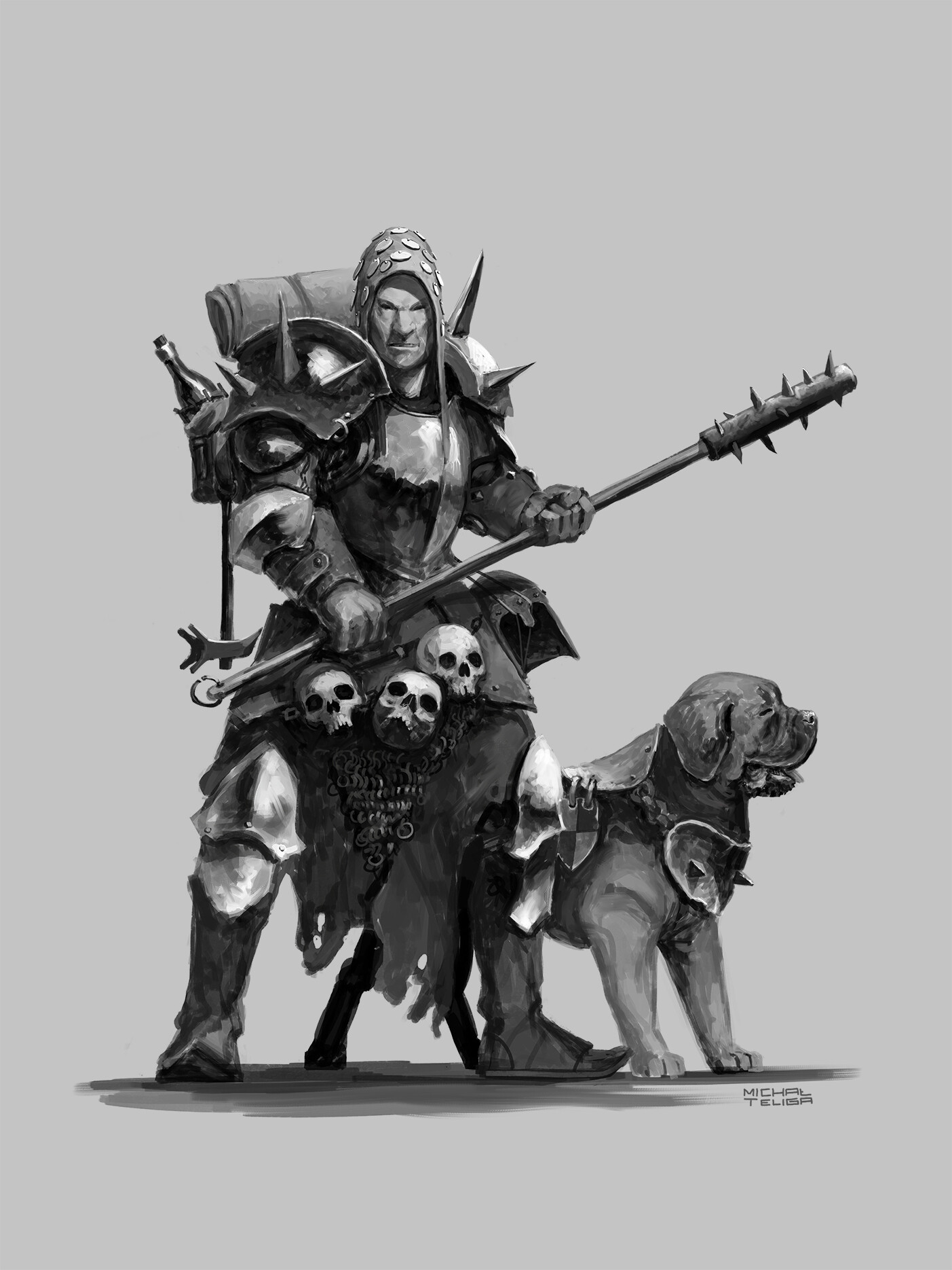 ArtStation - some practice doodling - ghoul hunters