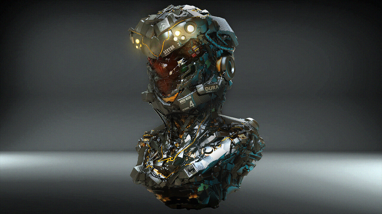 ArtStation - DOOM character re-design