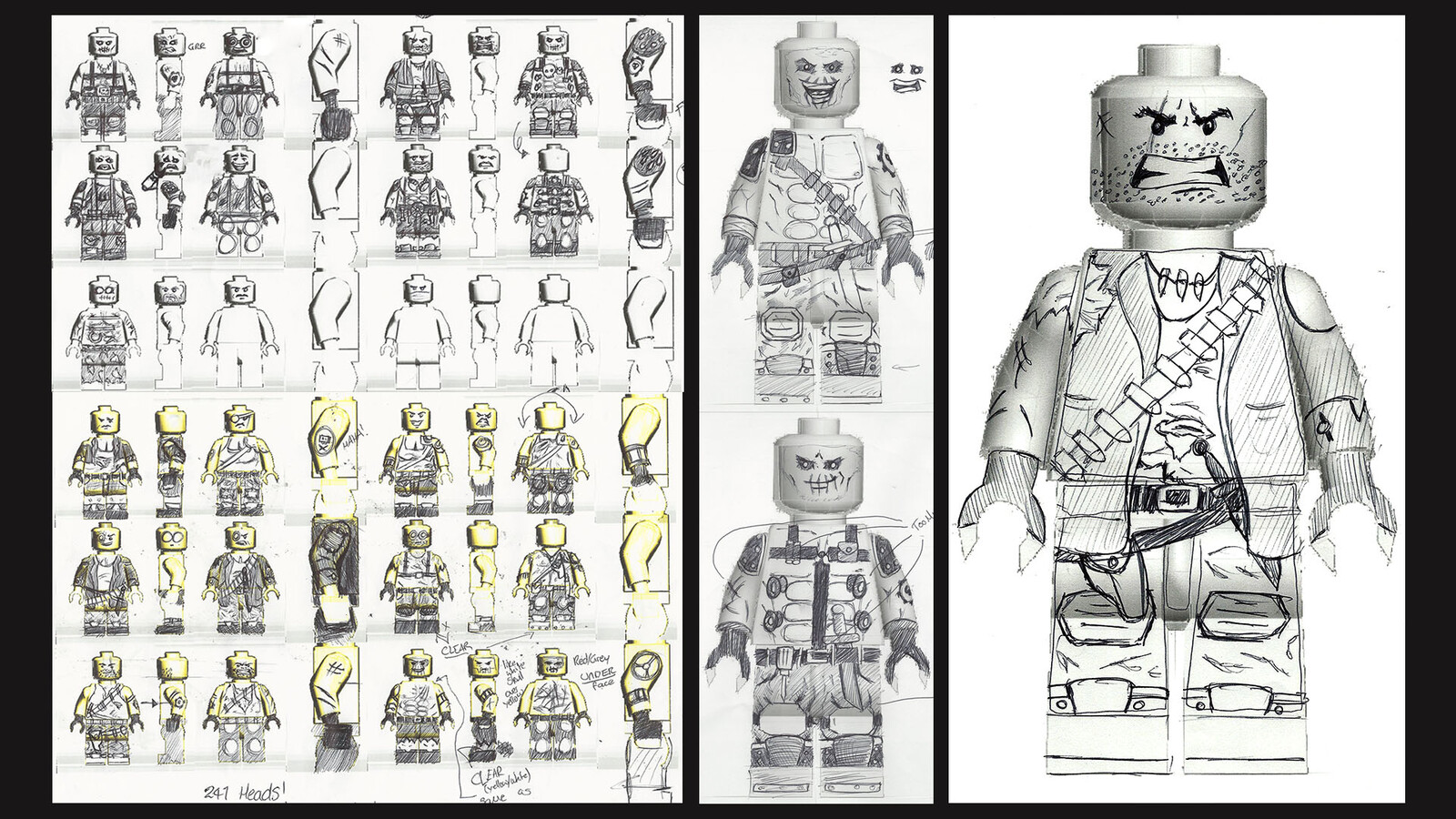 Evan, Jay, Sheedy - Low Poly Mad Max Lego Figure