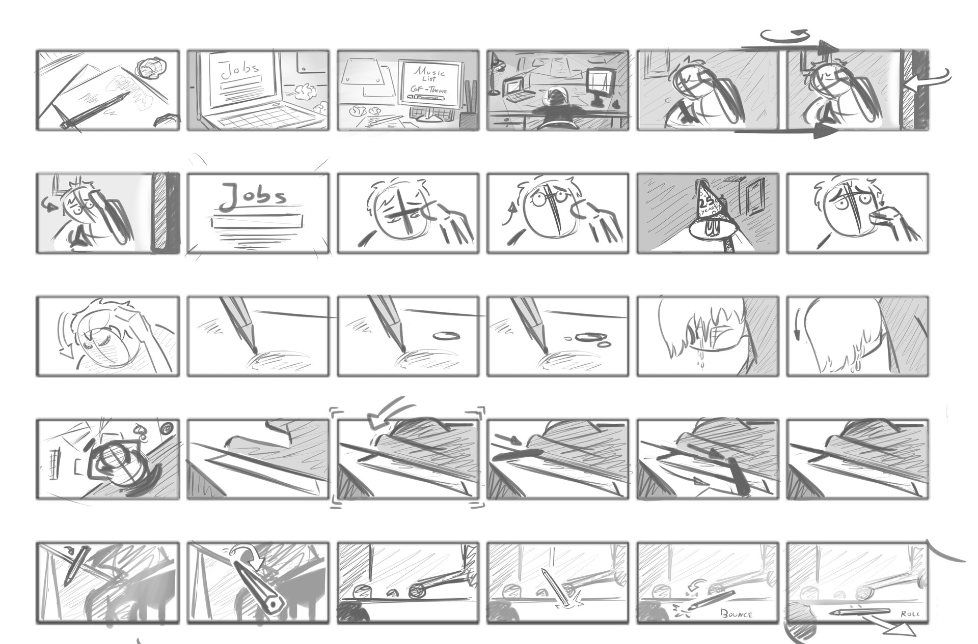 ArtStation - Storyboard - Contract