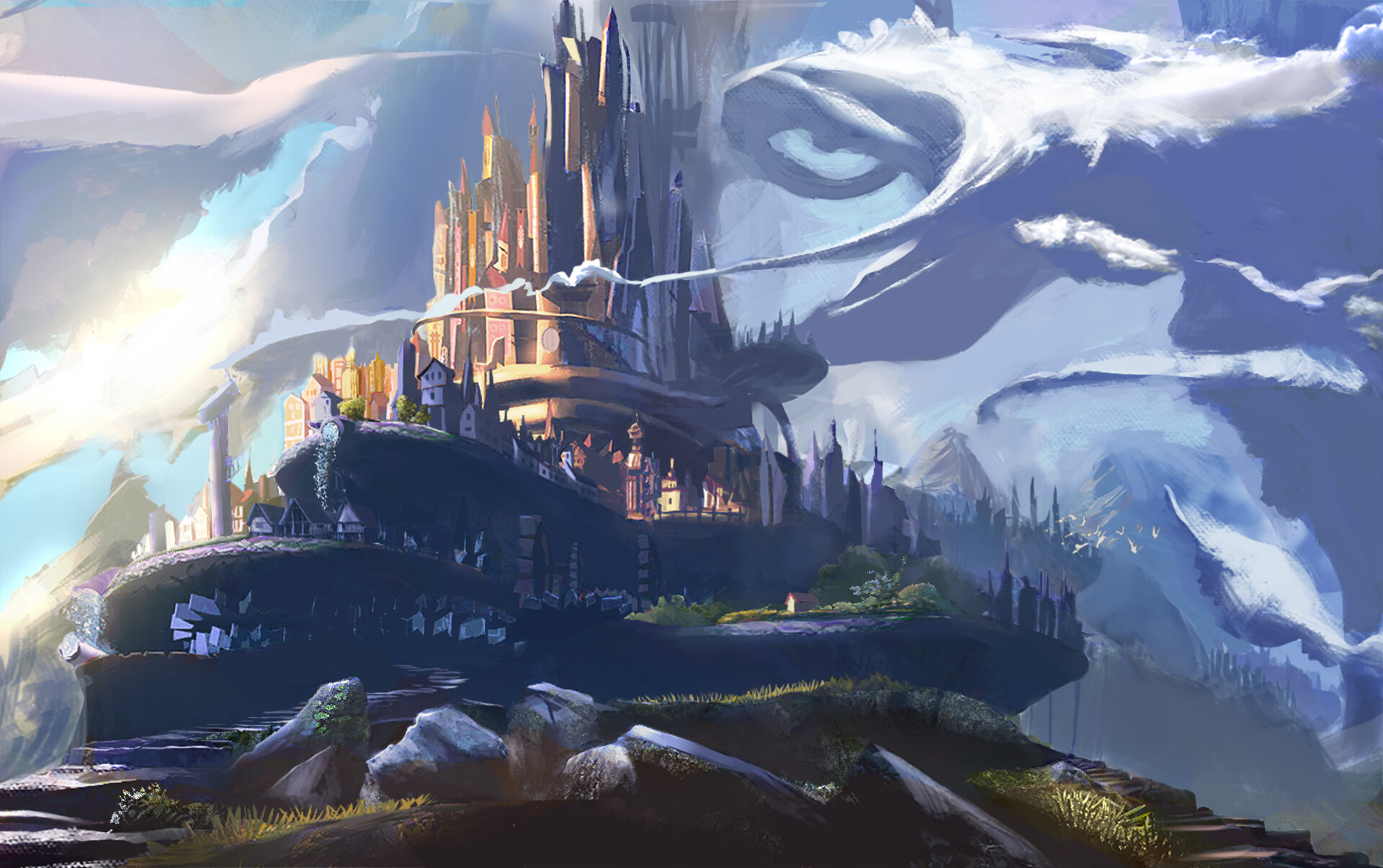 ArtStation - Town of Light