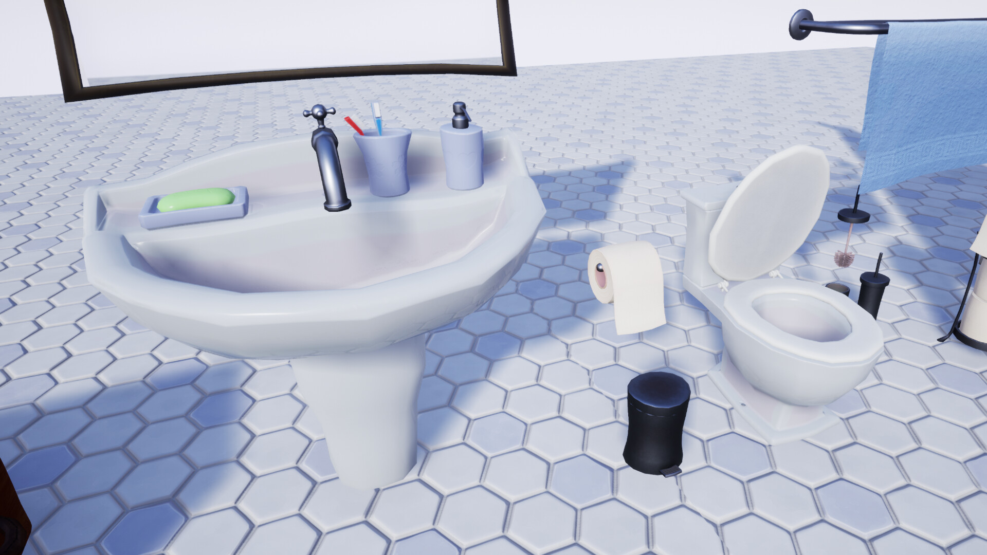Star Game Studios - Stylized Bathroom Furniture