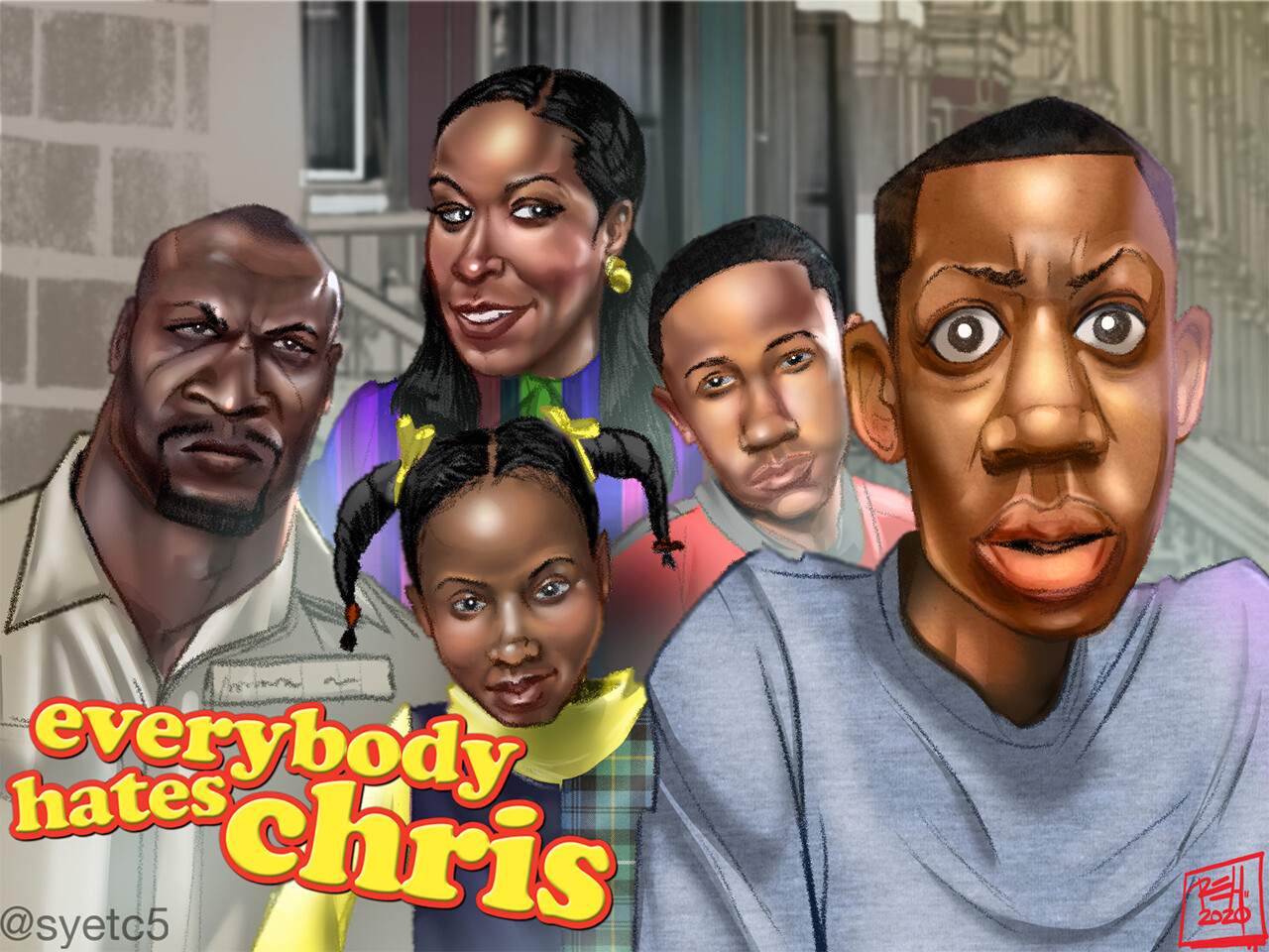 ArtStation - Everyone Hates Chris