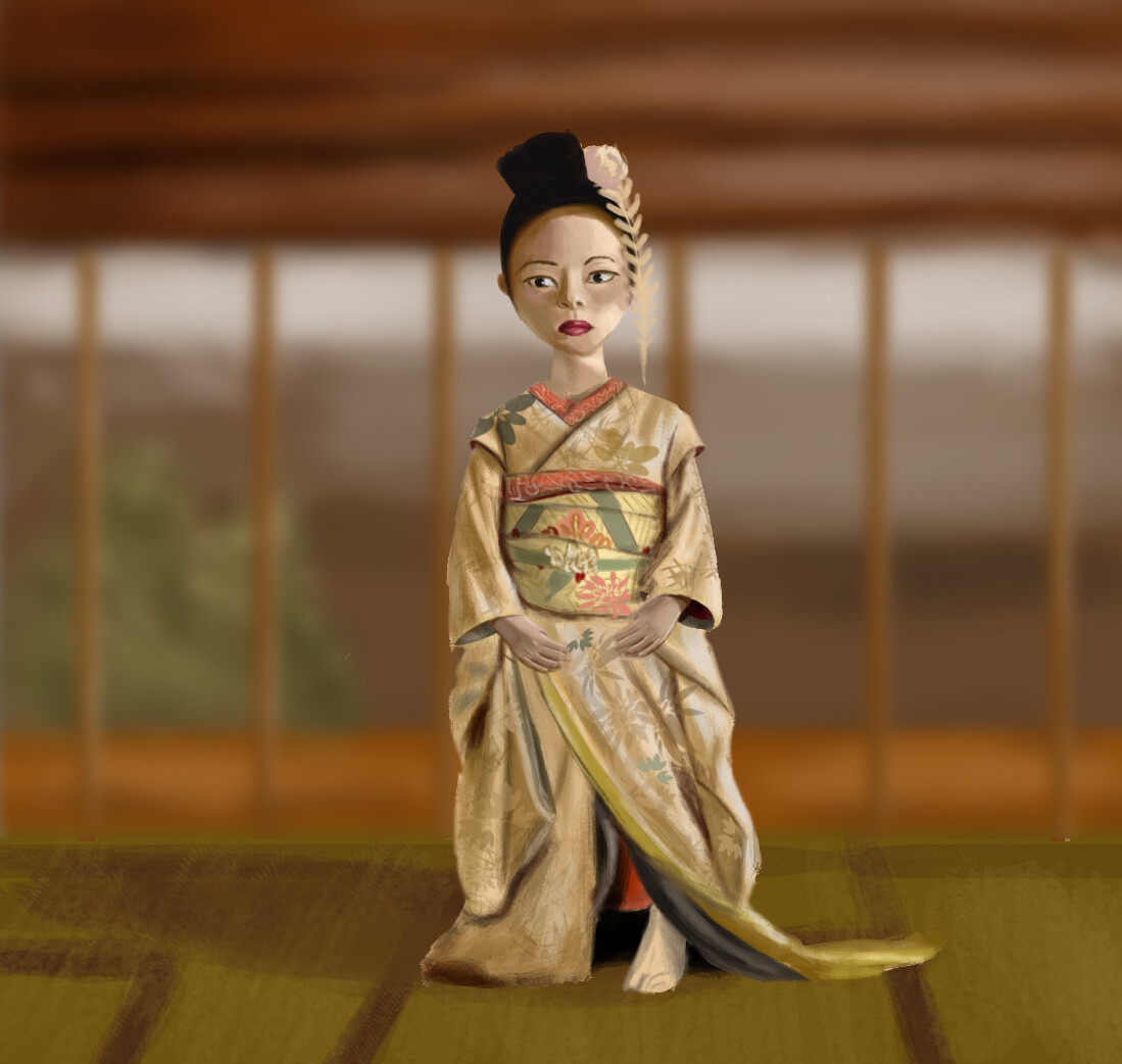 ArtStation - Mini Geisha