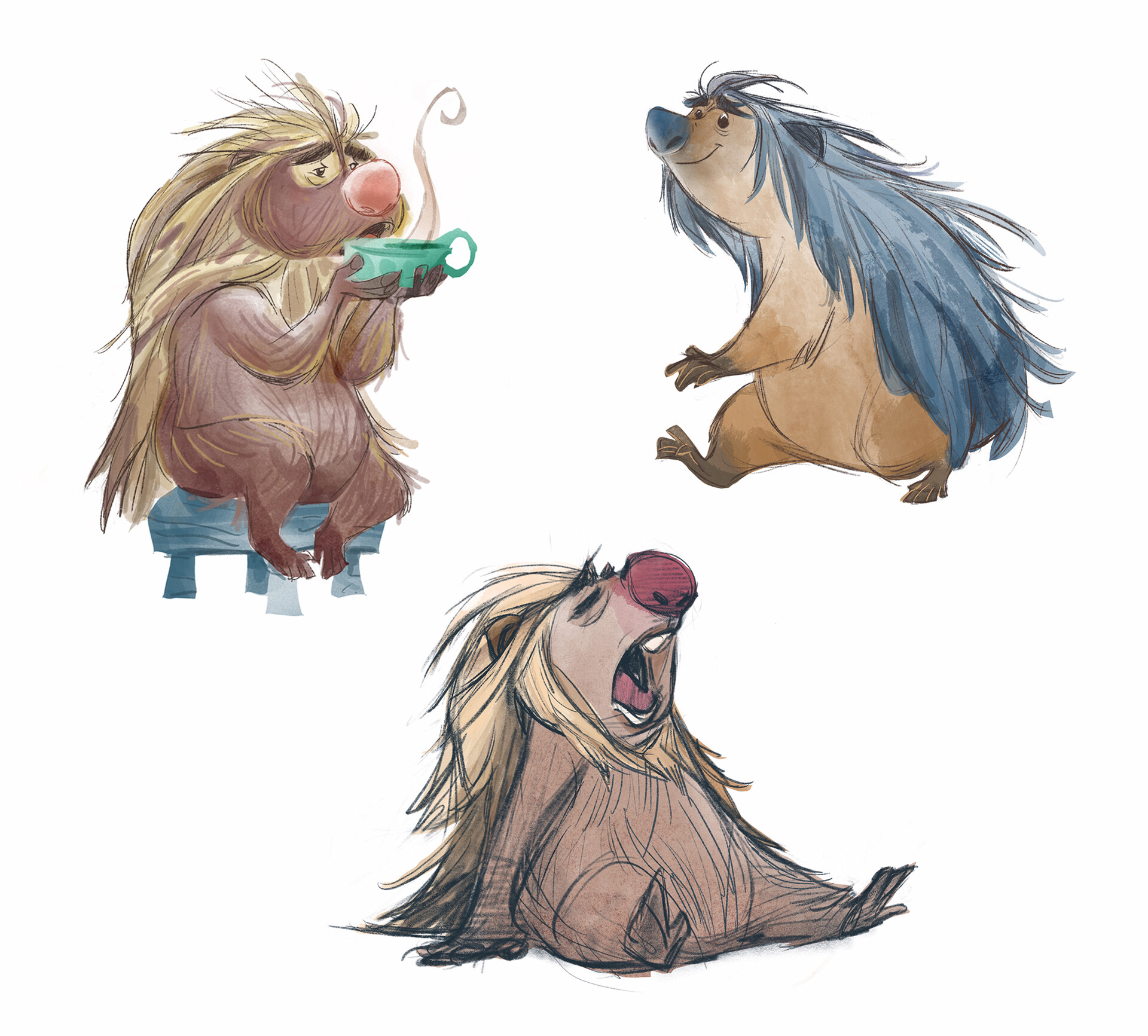 ArtStation - Porcupines