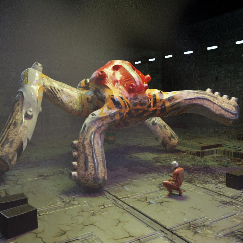 ArtStation - Animal Mech Training