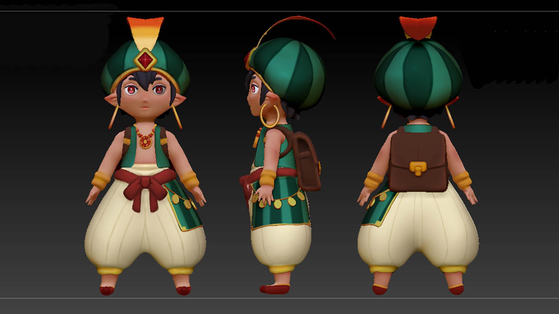 Michelle Gómez - Chibi Genie