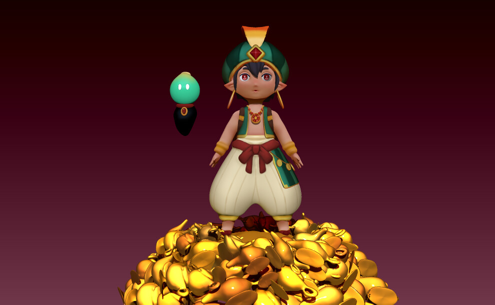 ArtStation - Chibi Genie