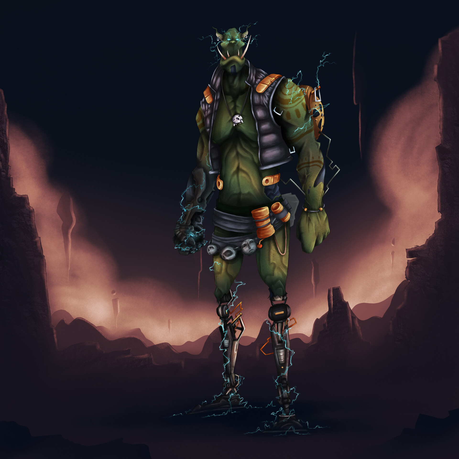 ArtStation - CYBERPUNK ORC