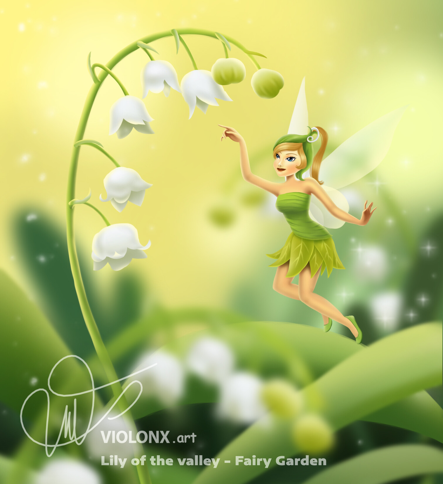Tinkerbell Garden Fairy