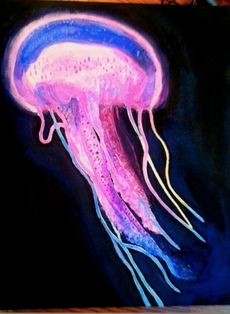 ArtStation - Glowing Jellyfish