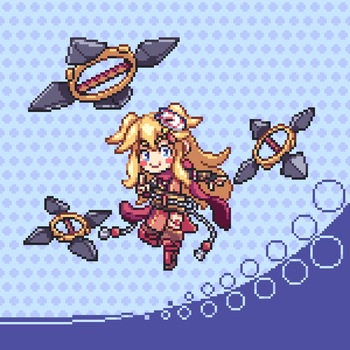 ArtStation - princess connect ninon pixel art