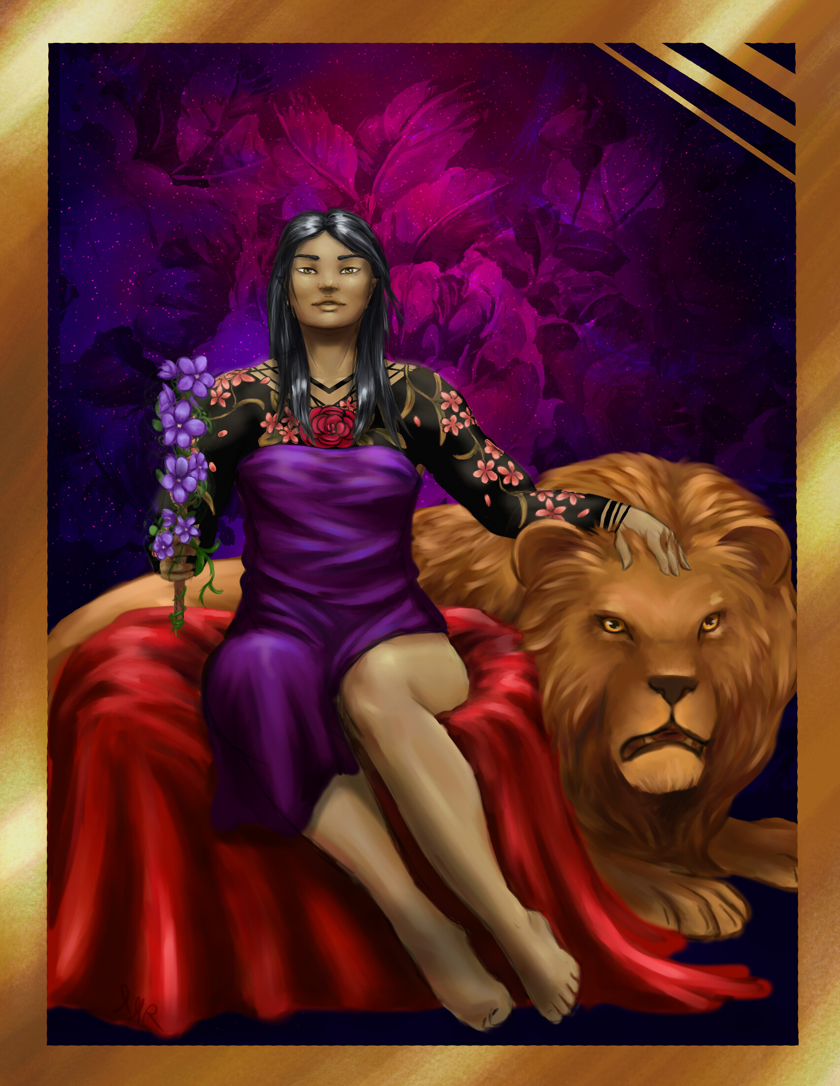 ArtStation - Tuya, King of Wands