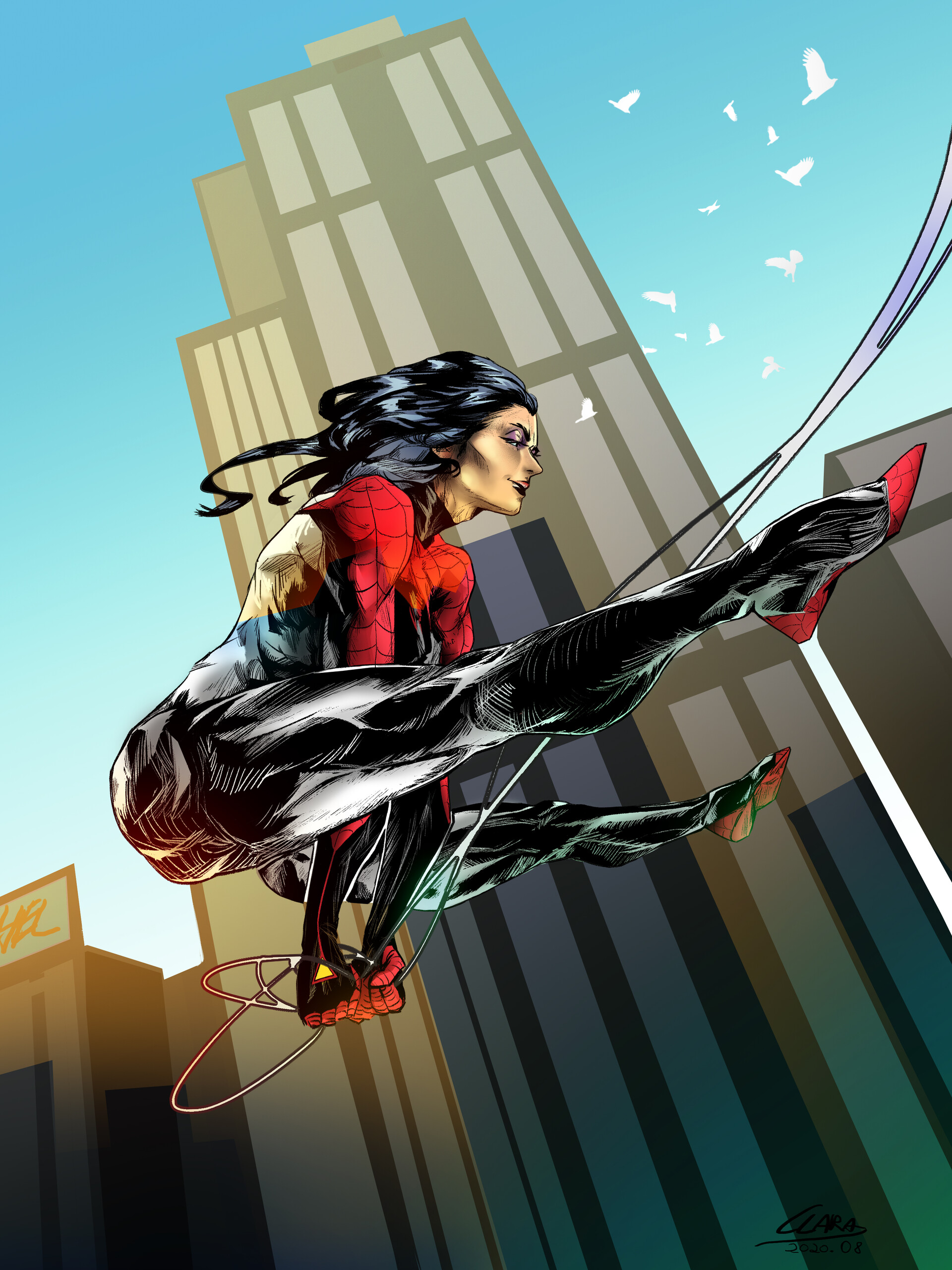 ArtStation - Spider-Woman!