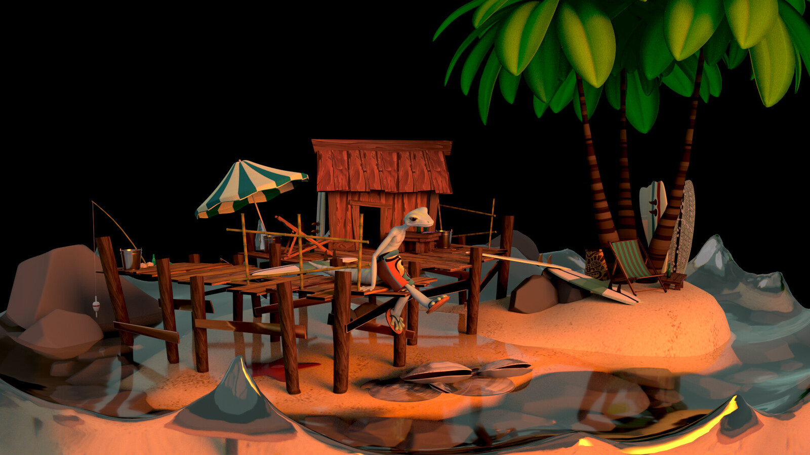 Simon CORNUT - Fisherman Hut