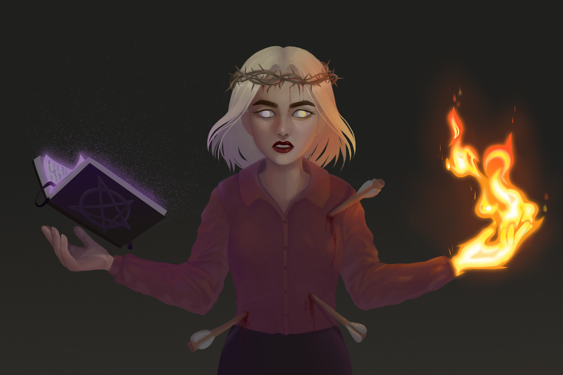 ArtStation - Chilling Adventures of Sabrina Fanart