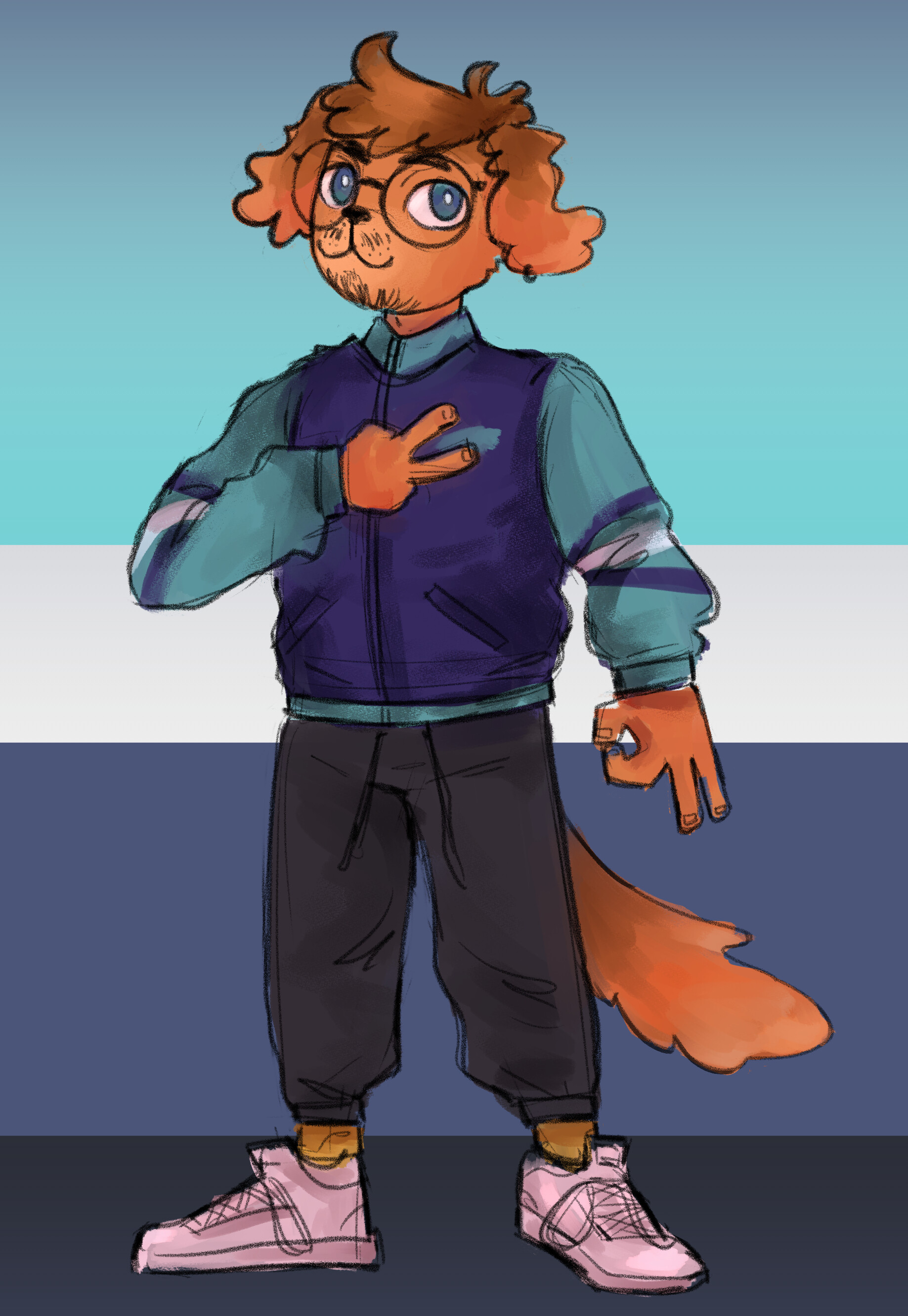 ArtStation - friend's fursona