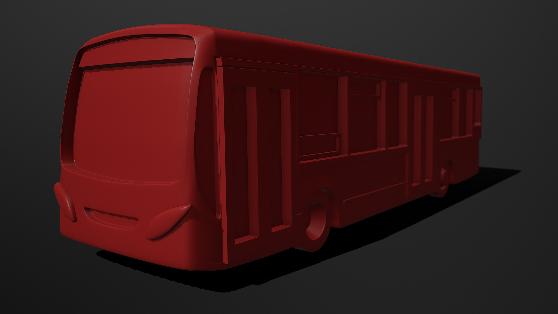 Craig Price 3D Artist - 3D Printed Bus
