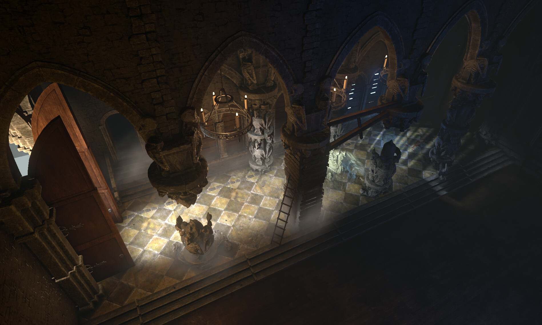 ArtStation - Dungeon_Light_level art test_V02