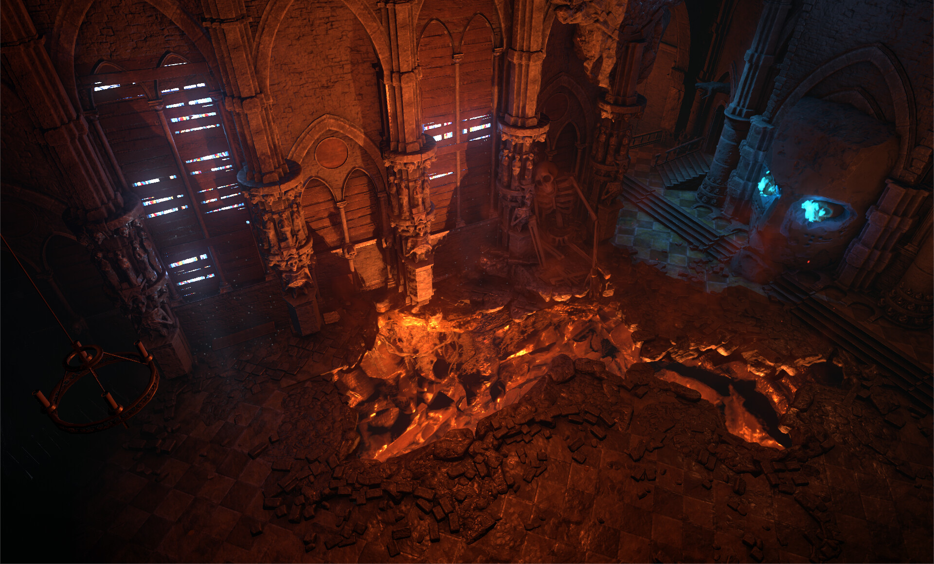 ArtStation - Dungeon_Light_level art test_V04