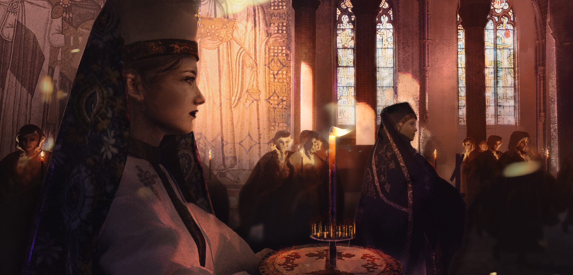 ArtStation - Orthodox Priestesses / Metresele